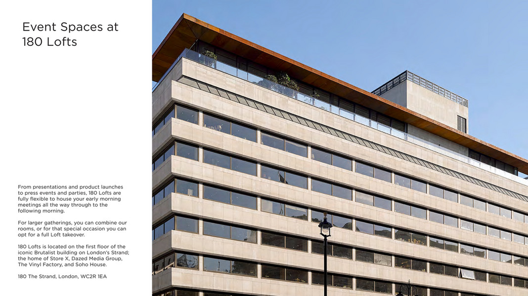 The Sincura Group - Soho Works - 180 Lofts Brochure - Page 1